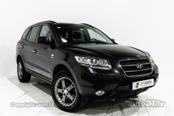 Black Hyundai Santa Fe 2008 in Tallinn, with an engine capacity of 2.20 L and mileage of 251 thousand km for 4990 €, photo 5 on AUTOMOTO.COM.LV