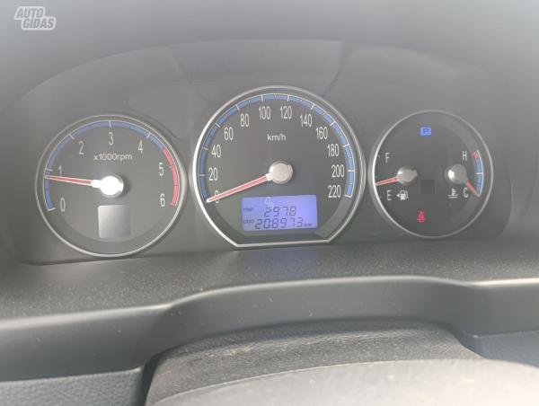 Black Hyundai Santa Fe 2008 in Kaunas, with an engine capacity of 2.20 L and mileage of 209 thousand km for 3900 €, photo 5 on AUTOMOTO.COM.LV