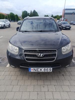 Melns Hyundai Santa Fe 2008 Kauņa, ar dzinēja tilpumu 2.20 L un nobraukumu 209 tūkst. km par 3900 €, foto 8 vietnē AUTOMOTO.COM.LV
