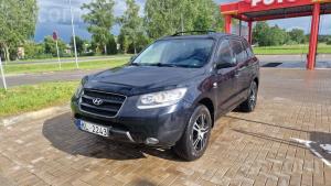 Melns Hyundai Santa Fe 2008 Rīga, ar dzinēja tilpumu 2.20 L un nobraukumu 245 tūkst. km par 3800 €, foto  vietnē AUTOMOTO.COM.LV