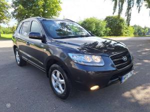 Melns Hyundai Santa Fe 2008 Kelmė, ar dzinēja tilpumu 2.20 L un nobraukumu 230 tūkst. km par 3700 €, foto  vietnē AUTOMOTO.COM.LV