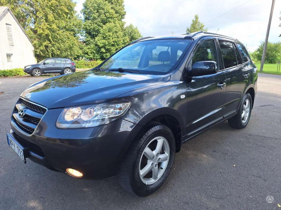 Melns Hyundai Santa Fe 2008 Kelmė, ar dzinēja tilpumu 2.20 L un nobraukumu 230 tūkst. km par 3700 €, foto 6 vietnē AUTOMOTO.COM.LV