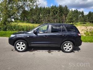 Melns Hyundai Santa Fe 2009 Daugavpils, ar dzinēja tilpumu 2.20 L un nobraukumu 230 tūkst. km par 5800 €, foto  vietnē AUTOMOTO.COM.LV