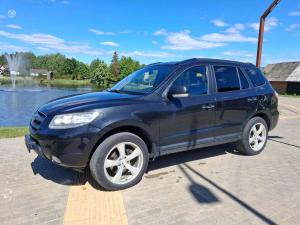 Melns Hyundai Santa Fe 2009 Raseiniai, ar dzinēja tilpumu 2.19 L un nobraukumu 345 tūkst. km par 2400 €, foto 5 vietnē AUTOMOTO.COM.LV