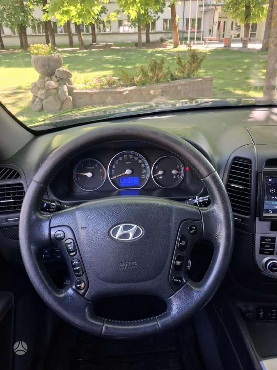 Melns Hyundai Santa Fe 2009 Raseiniai, ar dzinēja tilpumu 2.19 L un nobraukumu 345 tūkst. km par 2400 €, foto 23 vietnē AUTOMOTO.COM.LV