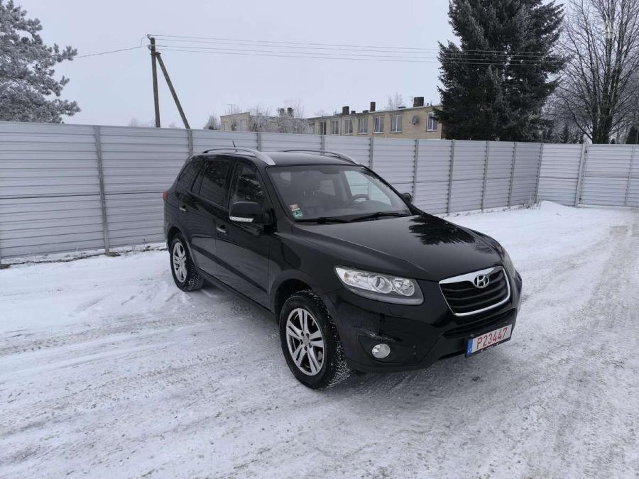 Melns Hyundai Santa Fe 2010 Marijampole, ar dzinēja tilpumu 2.20 L un nobraukumu 245 tūkst. km par 5350 €, foto 7 vietnē AUTOMOTO.COM.LV