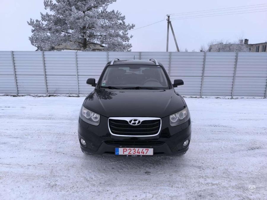 Melns Hyundai Santa Fe 2010 Marijampole, ar dzinēja tilpumu 2.20 L un nobraukumu 245 tūkst. km par 5350 €, foto 8 vietnē AUTOMOTO.COM.LV