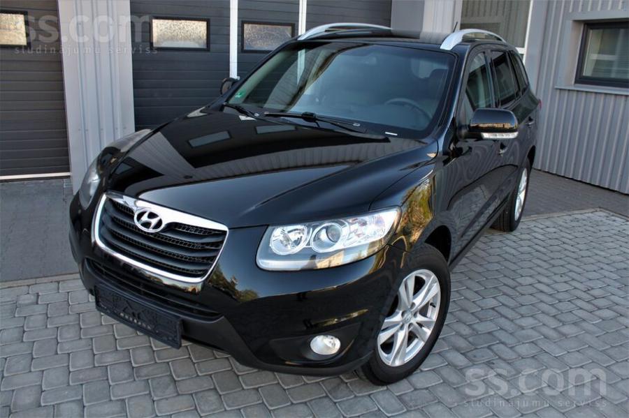 Melns Hyundai Santa Fe 2011 Rīga, ar dzinēja tilpumu 2.20 L un nobraukumu 0 tūkst. km par 7490 €, foto 1 vietnē AUTOMOTO.COM.LV