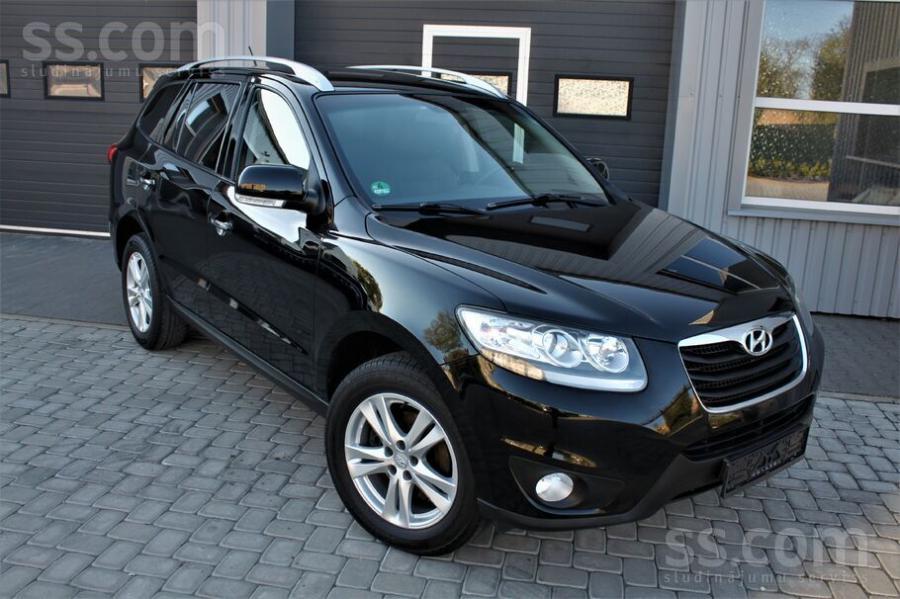 Melns Hyundai Santa Fe 2011 Rīga, ar dzinēja tilpumu 2.20 L un nobraukumu 0 tūkst. km par 7490 €, foto 6 vietnē AUTOMOTO.COM.LV