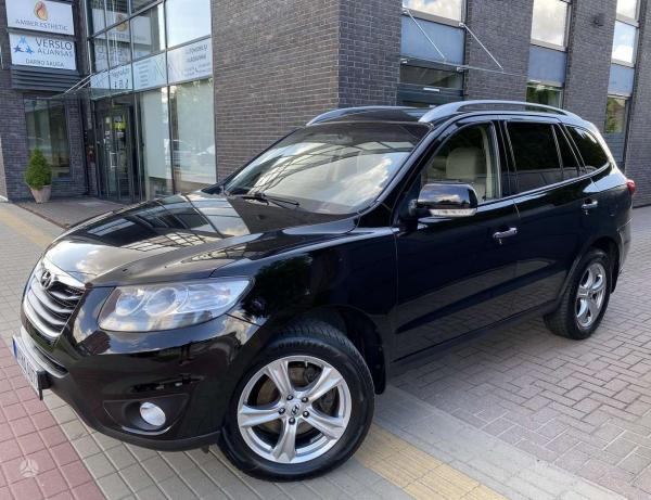 Melns Hyundai Santa Fe 2011 Marijampole, ar dzinēja tilpumu 2.20 L un nobraukumu 237 tūkst. km par 6999 €, foto 10 vietnē AUTOMOTO.COM.LV