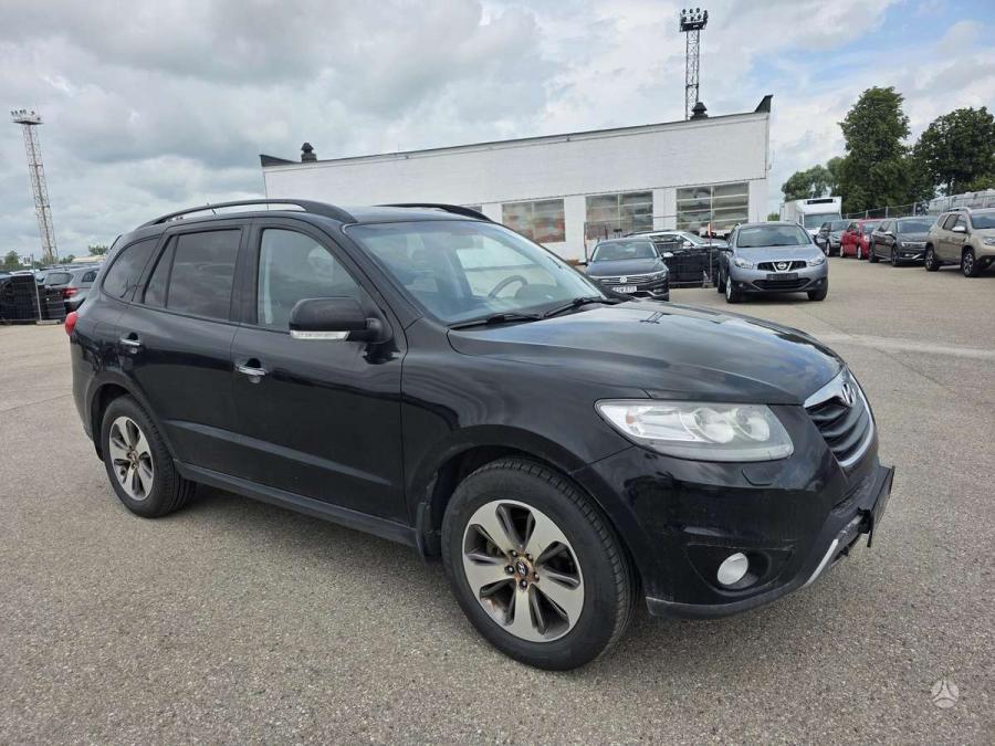Melns Hyundai Santa Fe 2012 Marijampole, ar dzinēja tilpumu 2.20 L un nobraukumu 318 tūkst. km par 4300 €, foto 19 vietnē AUTOMOTO.COM.LV