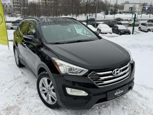 Black Hyundai Santa Fe 2013 in Vilnius, with an engine capacity of 2.00 L and mileage of 132 thousand km for 8500 €, photo 4 on AUTOMOTO.COM.LV