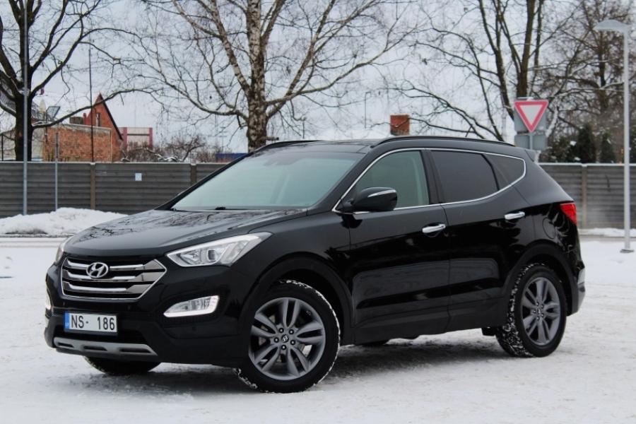 Melns Hyundai Santa Fe 2013 Rīga, ar dzinēja tilpumu 2.20 L un nobraukumu 184 tūkst. km par 13700 €, foto 1 vietnē AUTOMOTO.COM.LV