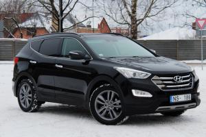 Melns Hyundai Santa Fe 2013 Rīga, ar dzinēja tilpumu 2.20 L un nobraukumu 184 tūkst. km par 13700 €, foto 10 vietnē AUTOMOTO.COM.LV