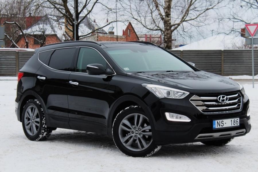 Melns Hyundai Santa Fe 2013 Rīga, ar dzinēja tilpumu 2.20 L un nobraukumu 184 tūkst. km par 13700 €, foto 10 vietnē AUTOMOTO.COM.LV