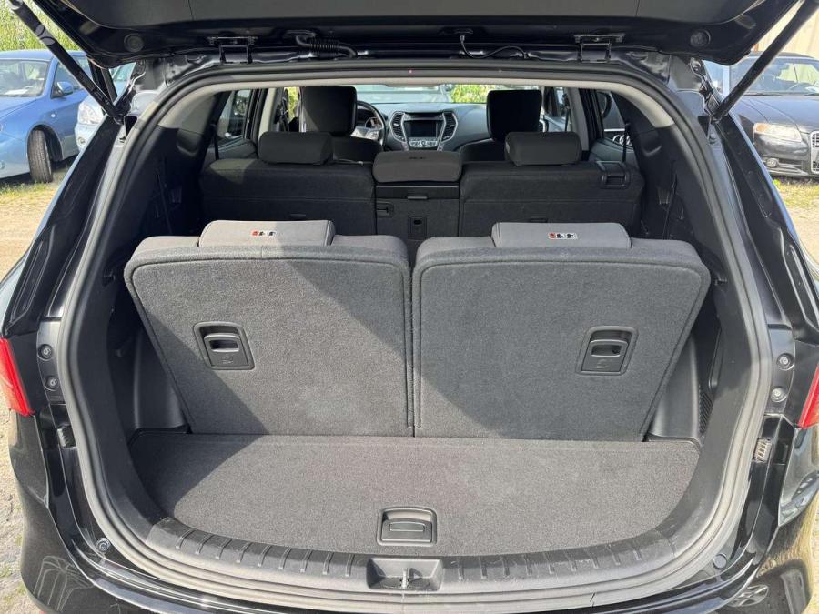 Melns Hyundai Santa Fe 2013 Viļņa, ar dzinēja tilpumu 2.20 L un nobraukumu 250 tūkst. km par 8800 €, foto 14 vietnē AUTOMOTO.COM.LV
