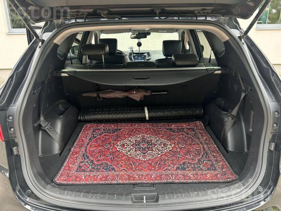 Melns Hyundai Santa Fe 2013 Jelgava, ar dzinēja tilpumu 2.20 L un nobraukumu 262 tūkst. km par 10800 €, foto 23 vietnē AUTOMOTO.COM.LV