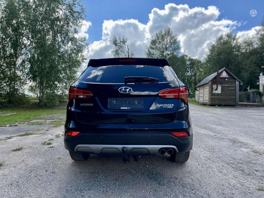 Melns Hyundai Santa Fe 2013 Biržai, ar dzinēja tilpumu 2.20 L un nobraukumu 259 tūkst. km par 8900 €, foto 7 vietnē AUTOMOTO.COM.LV