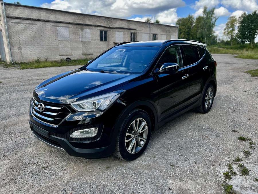 Melns Hyundai Santa Fe 2013 Biržai, ar dzinēja tilpumu 2.20 L un nobraukumu 259 tūkst. km par 8900 €, foto 13 vietnē AUTOMOTO.COM.LV