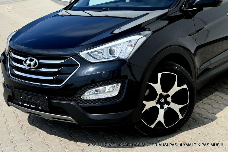 Melns Hyundai Santa Fe 2014 Kretinga, ar dzinēja tilpumu 2.19 L un nobraukumu 241 tūkst. km par 11999 €, foto 5 vietnē AUTOMOTO.COM.LV