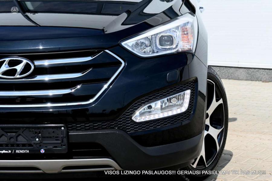 Melns Hyundai Santa Fe 2014 Kretinga, ar dzinēja tilpumu 2.19 L un nobraukumu 241 tūkst. km par 11999 €, foto 6 vietnē AUTOMOTO.COM.LV