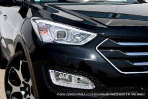 Melns Hyundai Santa Fe 2014 Kretinga, ar dzinēja tilpumu 2.19 L un nobraukumu 241 tūkst. km par 11999 €, foto 8 vietnē AUTOMOTO.COM.LV