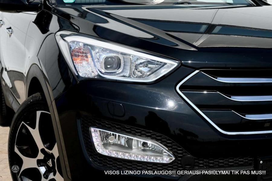 Melns Hyundai Santa Fe 2014 Kretinga, ar dzinēja tilpumu 2.19 L un nobraukumu 241 tūkst. km par 11999 €, foto 8 vietnē AUTOMOTO.COM.LV
