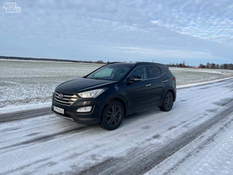 Melns Hyundai Santa Fe 2015 Klaipėda, ar dzinēja tilpumu 2.20 L un nobraukumu 280 tūkst. km par 11000 €, foto 1 vietnē AUTOMOTO.COM.LV