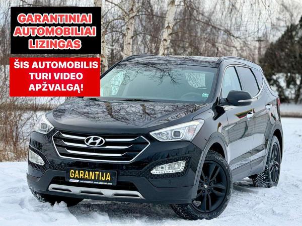Melns Hyundai Santa Fe 2015 Šauļi, ar dzinēja tilpumu 2.20 L un nobraukumu 196 tūkst. km par 13750 €, foto 2 vietnē AUTOMOTO.COM.LV