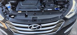Black Hyundai Santa Fe 2015 in Siauliai, with an engine capacity of 2.00 L and mileage of 194 thousand km for 10650 €, photo 28 on AUTOMOTO.COM.LV