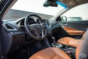 Melns Hyundai Santa Fe 2017 Kauņa, ar dzinēja tilpumu 2.20 L un nobraukumu 193 tūkst. km par 17350 €, foto 27 vietnē AUTOMOTO.COM.LV