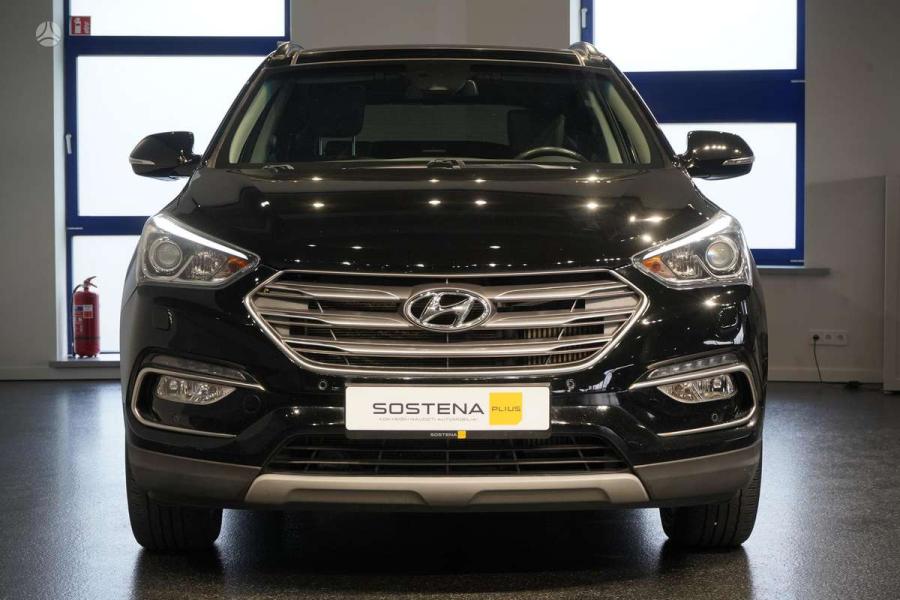 Melns Hyundai Santa Fe 2018 Viļņa, ar dzinēja tilpumu 2.20 L un nobraukumu 170 tūkst. km par 14900 €, foto 5 vietnē AUTOMOTO.COM.LV