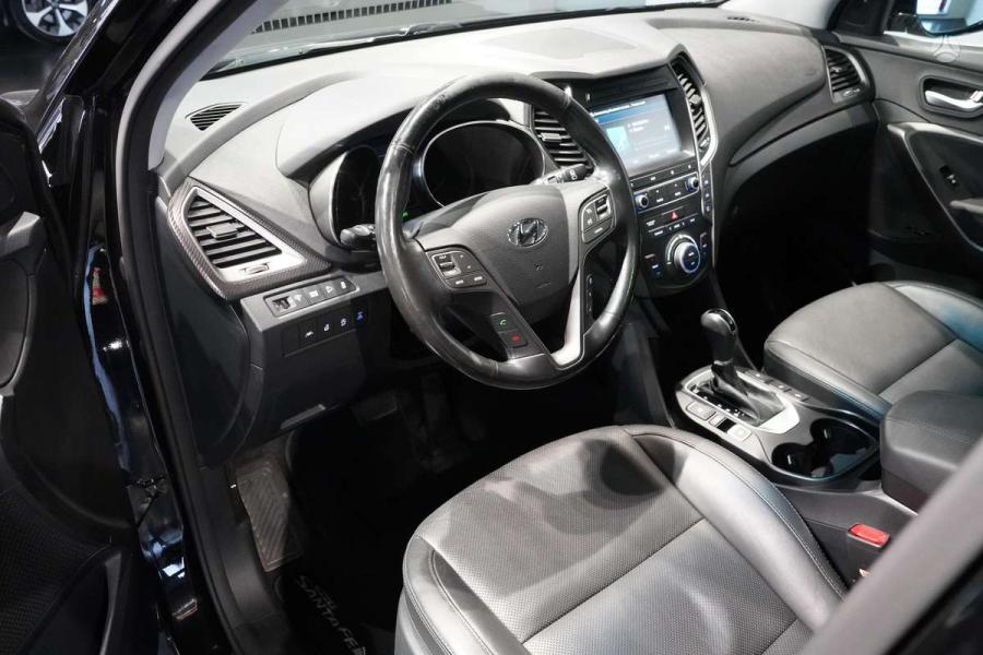 Melns Hyundai Santa Fe 2018 Viļņa, ar dzinēja tilpumu 2.20 L un nobraukumu 170 tūkst. km par 14900 €, foto 9 vietnē AUTOMOTO.COM.LV