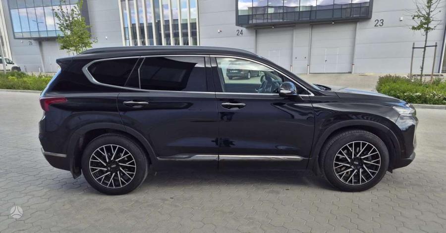 Melns Hyundai Santa Fe 2019 Viļņa, ar dzinēja tilpumu 2.20 L un nobraukumu 109 tūkst. km par 21700 €, foto 5 vietnē AUTOMOTO.COM.LV