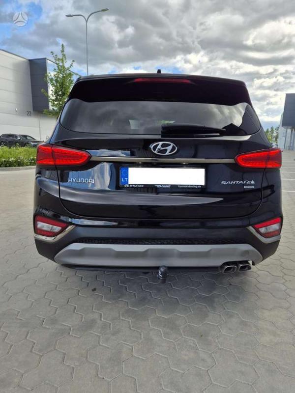 Melns Hyundai Santa Fe 2019 Viļņa, ar dzinēja tilpumu 2.20 L un nobraukumu 109 tūkst. km par 21700 €, foto 6 vietnē AUTOMOTO.COM.LV