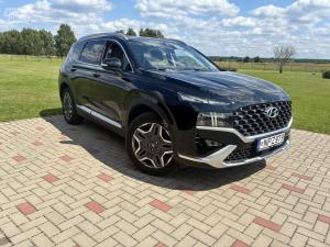 Melns Hyundai Santa Fe 2020 Viļņa, ar dzinēja tilpumu 1.60 L un nobraukumu 157 tūkst. km par 24900 €, foto  vietnē AUTOMOTO.COM.LV