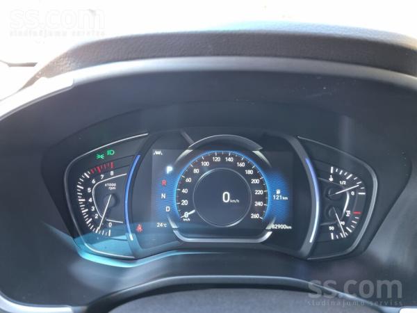 Melns Hyundai Santa Fe 2021 Rīga, ar dzinēja tilpumu 2.40 L un nobraukumu 83 tūkst. km par 23200 €, foto 10 vietnē AUTOMOTO.COM.LV