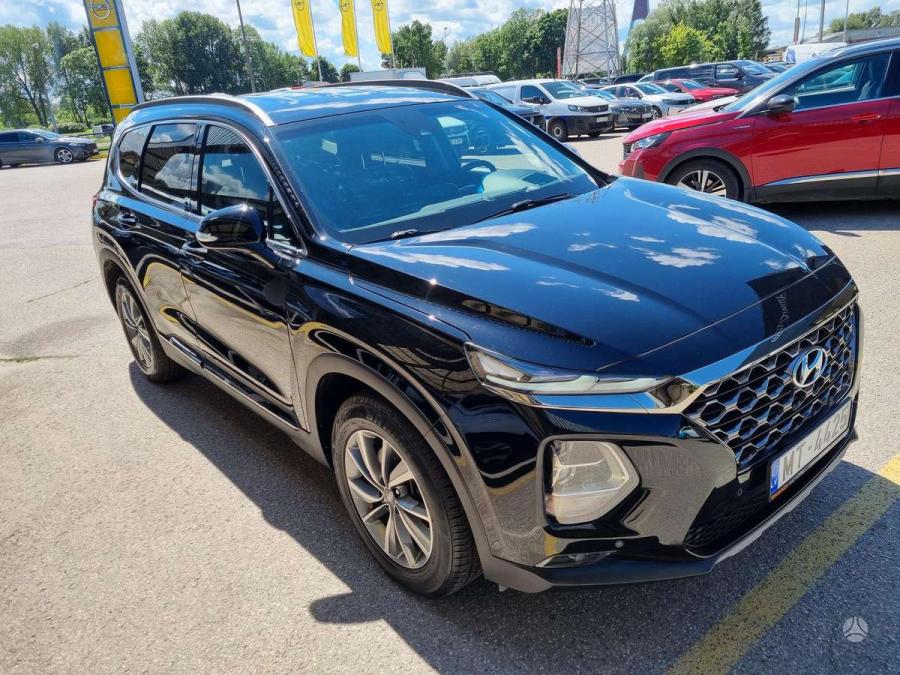 Melns Hyundai Santa Fe 2021 Rīga, ar dzinēja tilpumu 2.36 L un nobraukumu 83 tūkst. km par 23200 €, foto 4 vietnē AUTOMOTO.COM.LV