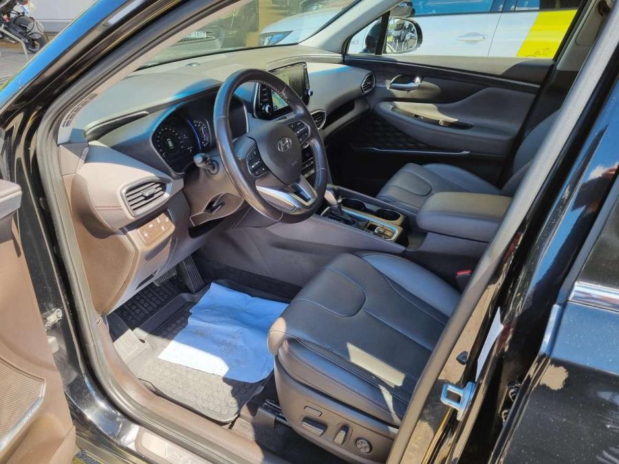 Melns Hyundai Santa Fe 2021 Rīga, ar dzinēja tilpumu 2.36 L un nobraukumu 83 tūkst. km par 23200 €, foto 8 vietnē AUTOMOTO.COM.LV