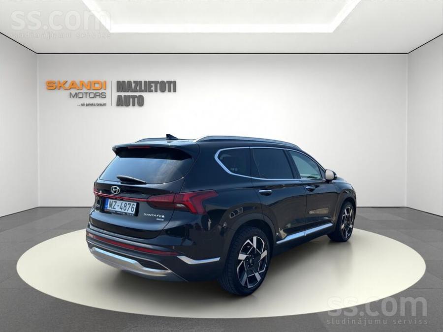Черный Хендай Санта Фе 2021 в Рига, объемом двигателя 2.20 л и пробегом 119 тыс. км за 26990 €, фото 7 на AUTOMOTO.COM.LV