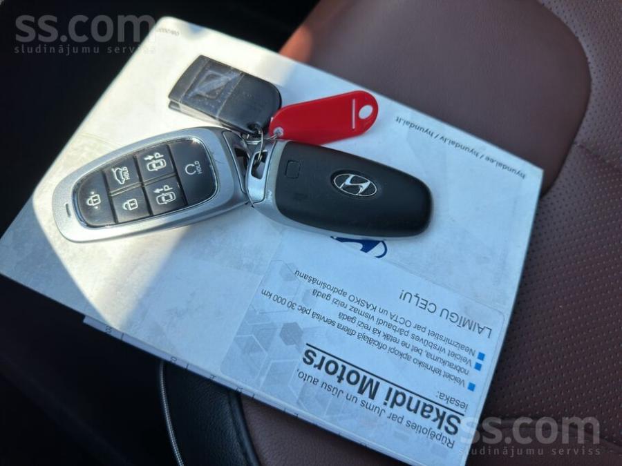 Черный Хендай Санта Фе 2021 в Рига, объемом двигателя 2.20 л и пробегом 119 тыс. км за 26990 €, фото 22 на AUTOMOTO.COM.LV