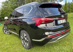 Melns Hyundai Santa Fe 2021 Rīga, ar dzinēja tilpumu 2.20 L un nobraukumu 133 tūkst. km par 27500 €, foto 5 vietnē AUTOMOTO.COM.LV