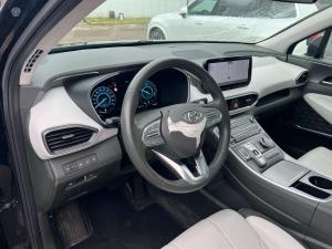 Black Hyundai Santa Fe 2022 in Kaunas, with an engine capacity of 1.60 L and mileage of 111 thousand km for 16800 €, photo 21 on AUTOMOTO.COM.LV