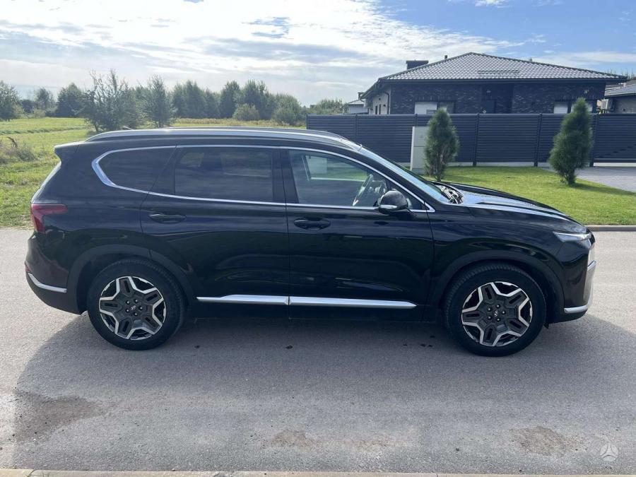 Melns Hyundai Santa Fe 2022 Kauņa, ar dzinēja tilpumu 1.60 L un nobraukumu 53 tūkst. km par 31900 €, foto 6 vietnē AUTOMOTO.COM.LV