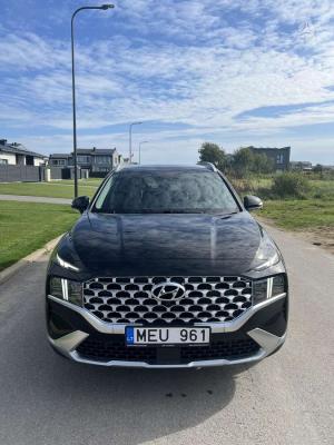 Melns Hyundai Santa Fe 2022 Kauņa, ar dzinēja tilpumu 1.60 L un nobraukumu 53 tūkst. km par 31900 €, foto 8 vietnē AUTOMOTO.COM.LV