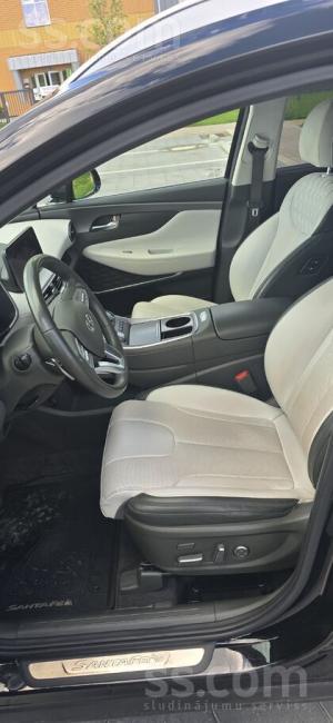 Melns Hyundai Santa Fe 2023 Jelgava, ar dzinēja tilpumu 2.20 L un nobraukumu 105 tūkst. km par 33000 €, foto 6 vietnē AUTOMOTO.COM.LV