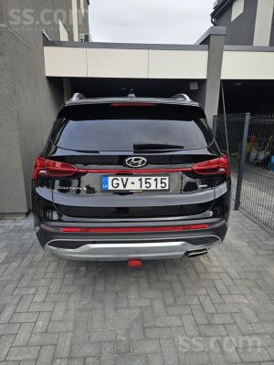 Melns Hyundai Santa Fe 2023 Rīga, ar dzinēja tilpumu 2.50 L un nobraukumu 22 tūkst. km par 34500 €, foto 13 vietnē AUTOMOTO.COM.LV
