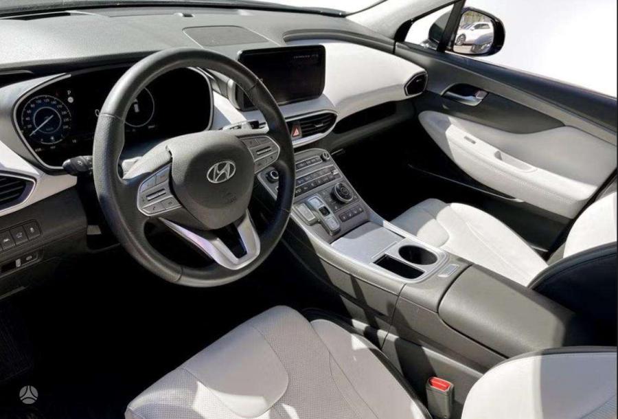 Melns Hyundai Santa Fe 2024 Viļņa, ar dzinēja tilpumu 1.60 L un nobraukumu 39 tūkst. km par 45520 €, foto 7 vietnē AUTOMOTO.COM.LV