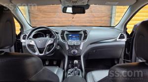 Melns Hyundai Santa Fe 2014 Rīga, ar dzinēja tilpumu 2.20 L un nobraukumu 190 tūkst. km par 8800 €, foto 10 vietnē AUTOMOTO.COM.LV
