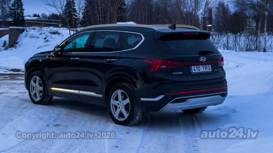 Melns Hyundai Santa Fe 2021 Tallina, ar dzinēja tilpumu 2.20 L un nobraukumu 116 tūkst. km par 34800 €, foto 5 vietnē AUTOMOTO.COM.LV